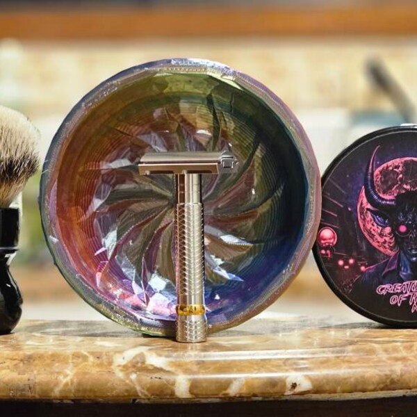 3d Printed Shave Bowl - the Rusticated Pay Dirt - Etsy