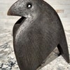 Ceramic Sculpture "raven", a Figure of a Raven, a Collection of Crows ...