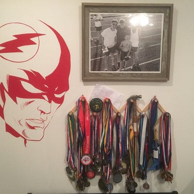 Flash Superhero Wall Vinyl Decal Comics Wall Sticker Home Interior ...