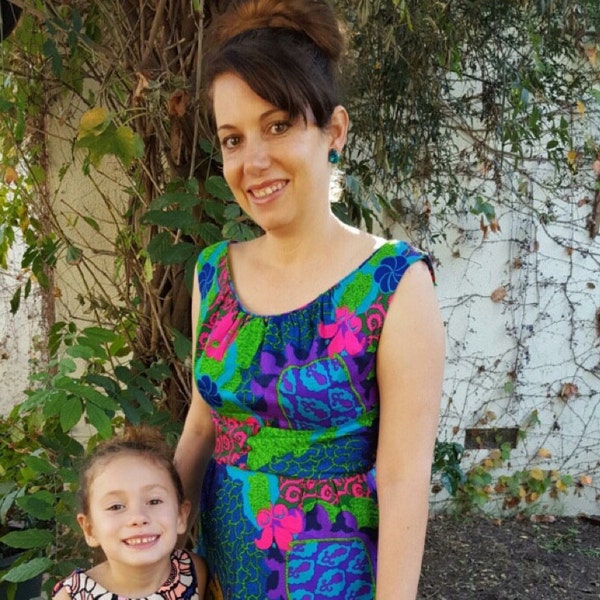 Vintage Algo 1950s Pink Fit and Flare Party Dress Size 5 Petite Young ...