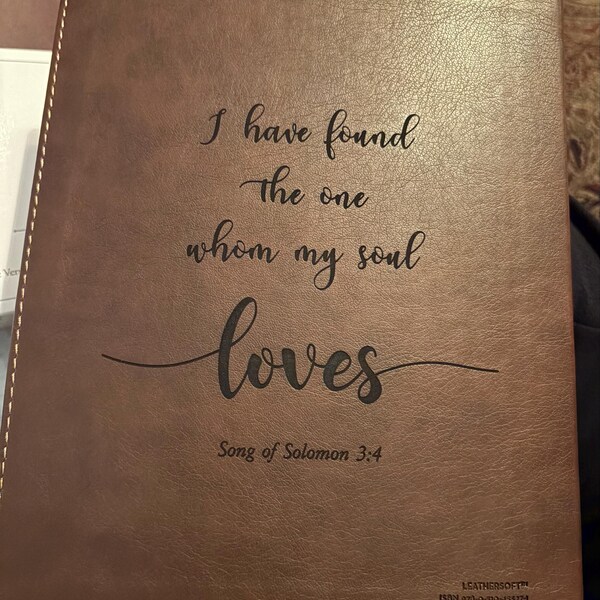 Personalized NIV Family Bible, Custom Engraved NIV Family Journaling ...