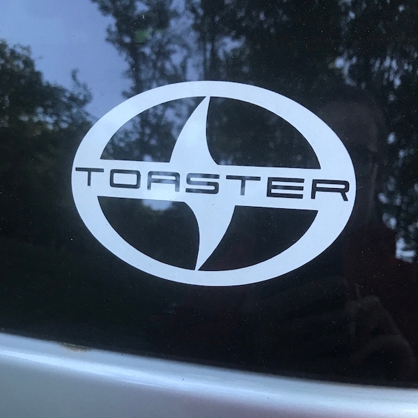 Scion Xb Toaster Window Decal Sticker - Etsy