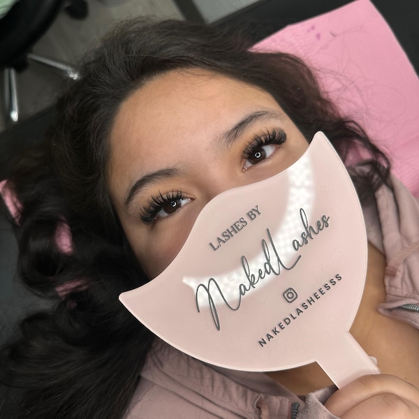 Lash and Brow Sign Prop, Acrylic Lash Tech Photo Prop, Salon Decor ...