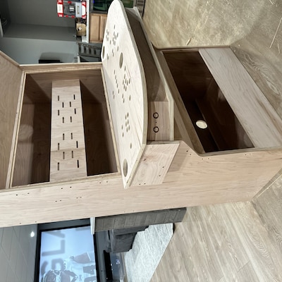 Upright Arcade Machine Design Plans Digital 2 Player 3/4 Material 32 ...