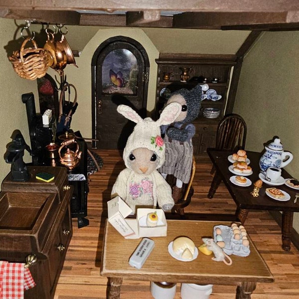 Light Green Knit Frog From Tiktok. Soft Whimsical Toad. Hippie Woodland ...