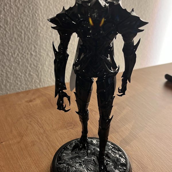 The Pyro Archon Statue|figurine|figure - 3D Printed Figure Model Kit ...