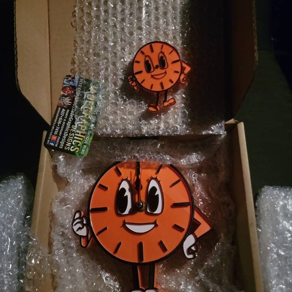 Miss Minutes Working Clock From Loki With FREE Magnet NEW Ghost Version ...