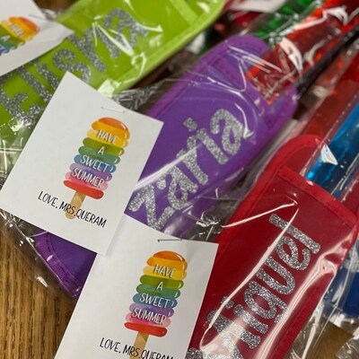 EDITABLE Have a Sweet Summer Tag, End of School Year Tag, Popsicle Tag ...