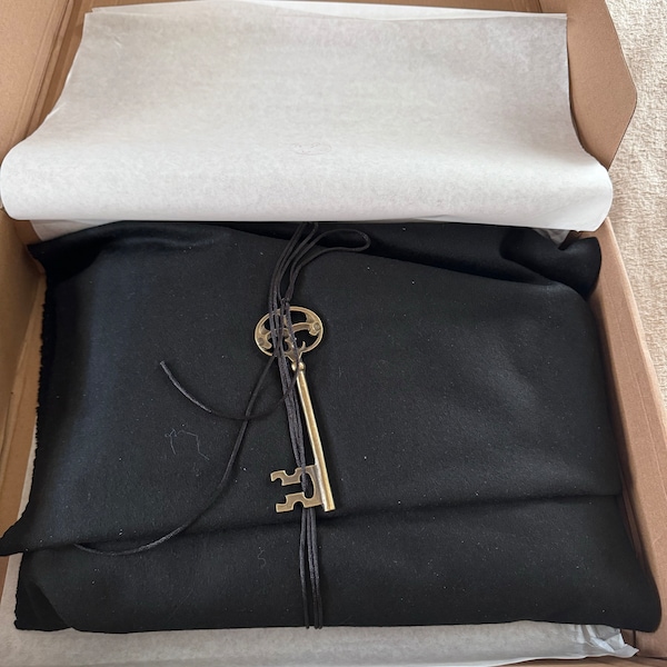 Hecate Robe, Hekate Ritual Robe, Black Tau Robe With Orarium ...