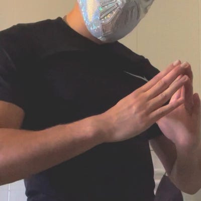 BANDIDO Wrestling Mask Luchador Costume Wrestler Lucha Libre Mexican ...