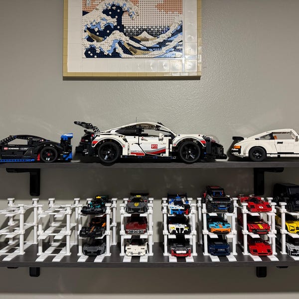 Triple Car Lift Display Stand for Speed Champions - Etsy