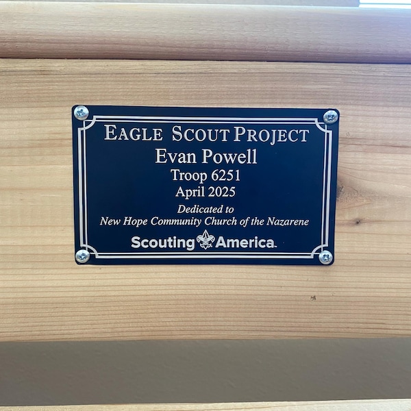 Eagle Scout Plaque - Outdoors Theme - 8"x10" or 9"x12" Alder Wood - Officially Licensed - Etsy