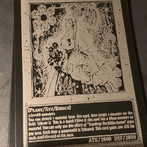 Metal Skip Cancel Undo Cards Matte Black Anodized Aluminum Laser ...