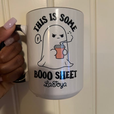 Spirit Fuel Mug, Cute Halloween Ghost Mug, Halloween Gift for Women ...