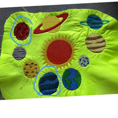 Planet Embroidery Design. Planet Mini Embroidery. Planet Silhouette ...