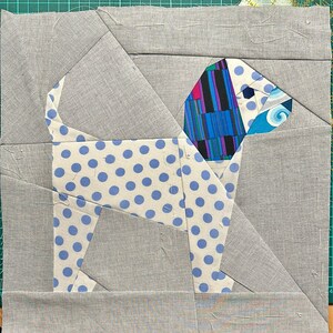 Shark Quilt Block Pattern, PDF Instant Download, Foundation Paper ...