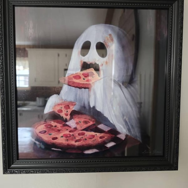 Not AI, Real Art PRINT - "omg Pizza" (1405) - Etsy