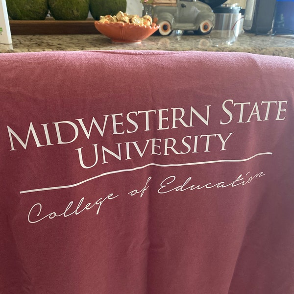 College Shirts | Customized School Group Serif & Script | Comfort ...