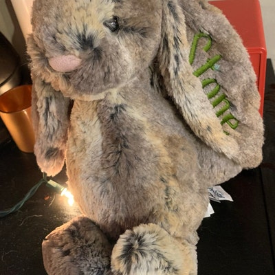 Monogrammed Bunnypersonalized Bunny Rabbit,personalized Baby ...