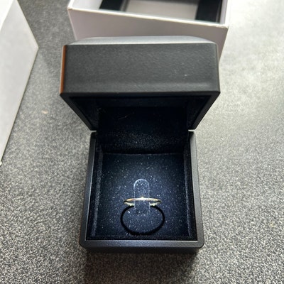 14k Solid Gold 1mm Thin Wedding Band / Minimalist Wedding Ring for ...