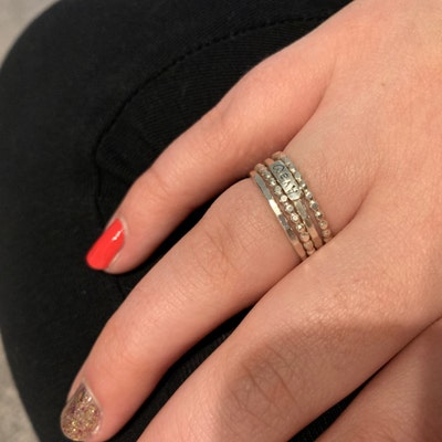 2mm-sterling-silver-stackable-name-rings-mother-ring-push-pres - Etsy