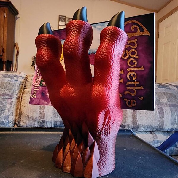 Emerging Phoenix Bookend/book Nook | Bookish Decor | Unique 3D Printed ...