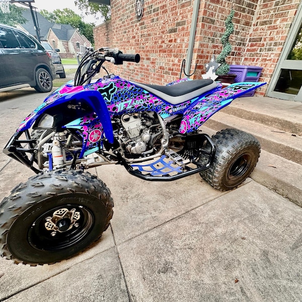 Kawasaki KFX 700 Full Graphics Kit Decals Stickers Atv Utv - Etsy