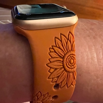 Fall Watch Band for Apple Fall Sunflowers Autumn Silicone - Etsy