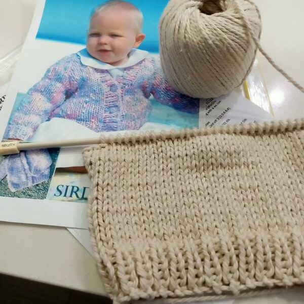 Baby Sweater KNITTING PATTERN Pdf Download Baby Round Neck Jumper 16-22 ...