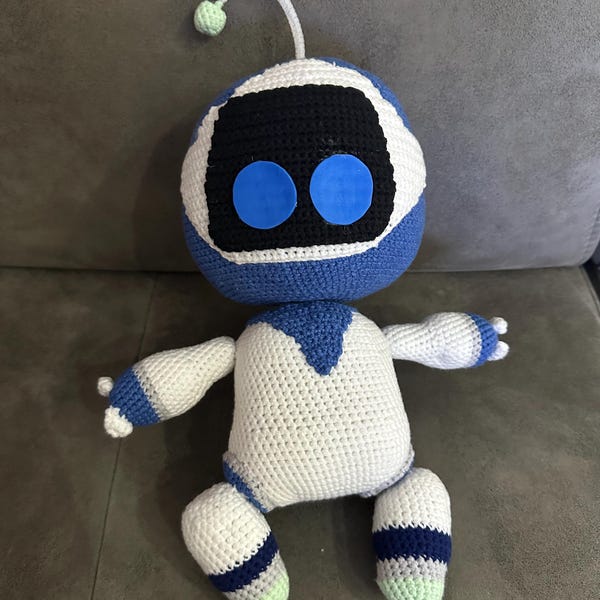 Tutorial on Crocheting a Kratos Skin for Astrobot (EN) - Etsy
