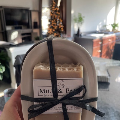 Oatmeal Milk and Honey Soap, Goat Milk Soap, Handmade, Artisan, Cold ...