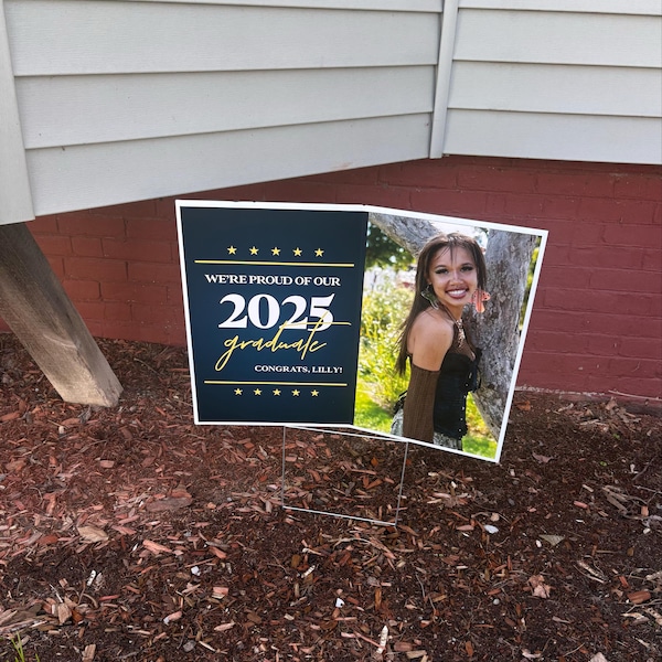 Class of 2026 Senior Yard Sign, Graduation Yard Sign, Custom Yard Sign ...