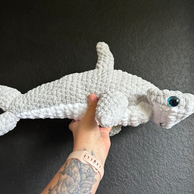 PATTERN: Plush Hector the Hammerhead Shark Pattern Amigurumi Hammerhead ...