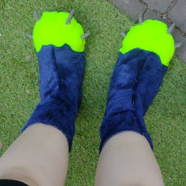 Kemocube's Fursuit Slim Sock Paws Pattern - Digital PDF Download - Etsy