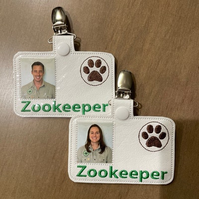 Pretend Play Zookeeper Badge Handmade Child Gift Educational ...