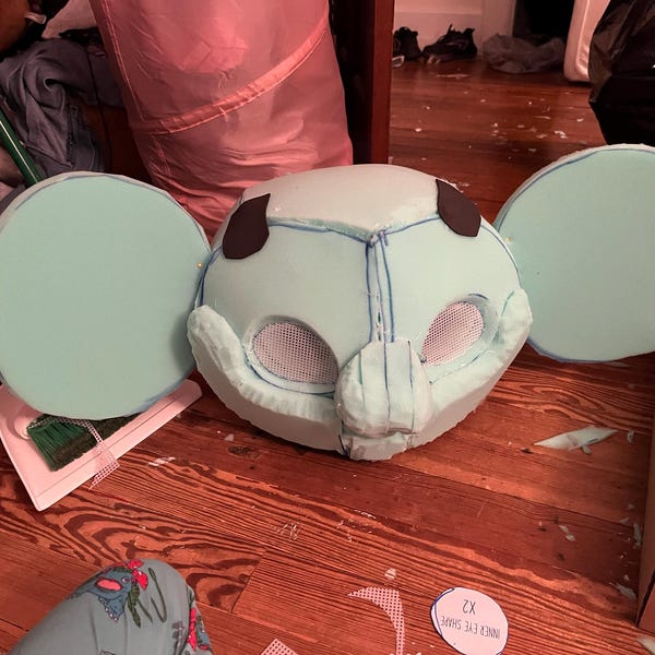 Kemono Head Base Pattern - Etsy