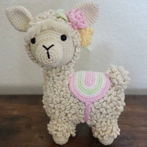 CROCHET PATTERN Miss Aviana the Alpaca - Etsy