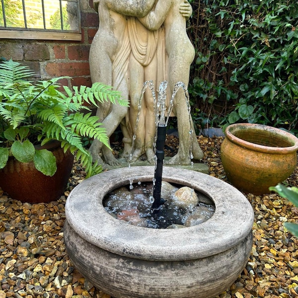 Large 3 Tier Barcelona Fountain, in a Large Neapolitan Pool Surround - Etsy