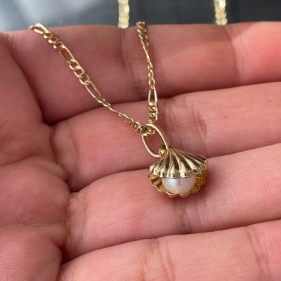 14K Solid Gold Fish Necklace, 14K Gold Fish Pendant, Fish Necklace ...