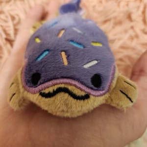 Baby Alien Cat Plush Handmade Kawaii Plushie Cute Stuffed Animal Art ...
