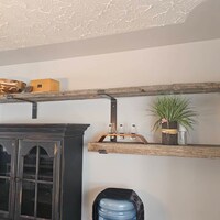 Custom Shelf Bracket, Steel L Forged Iron Shelf Bracket, Kitchen ...