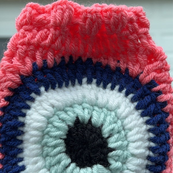 Evil Eye Gem Pouch Pattern - Etsy