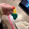 Crochet Mini Orange Keychain - Etsy Canada