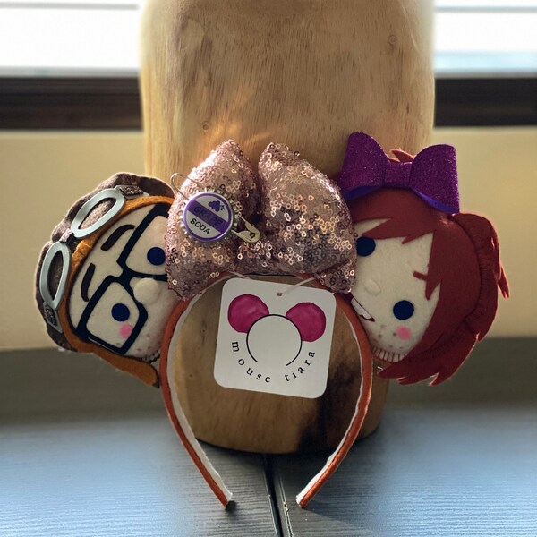 Mickey Ears Disney Pixar up Ears Carl and Ellie Disney Parks Mouse Ears ...