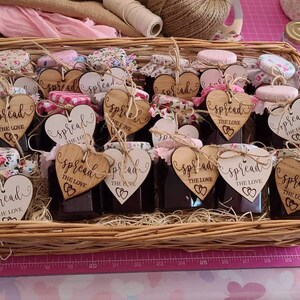 50 X Cream Lace Jam Wedding Lid Covers Twine/bands/labels | Etsy