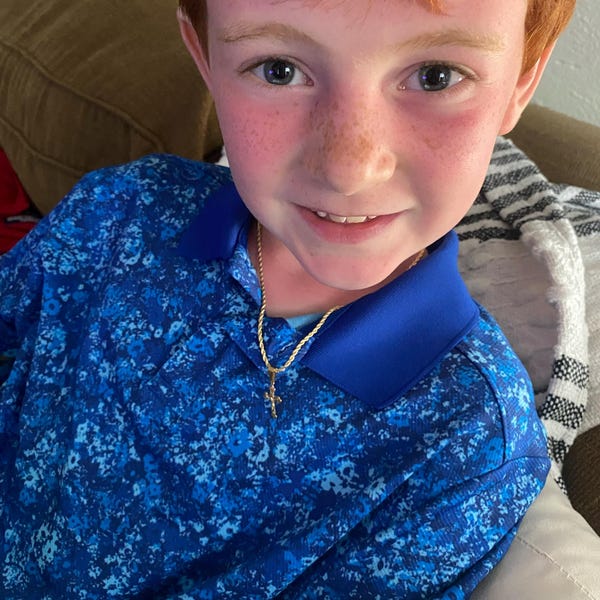 18K Thick Gold Curb Chain, 3.5mm Kids Necklace, Toddler Gold Chain ...