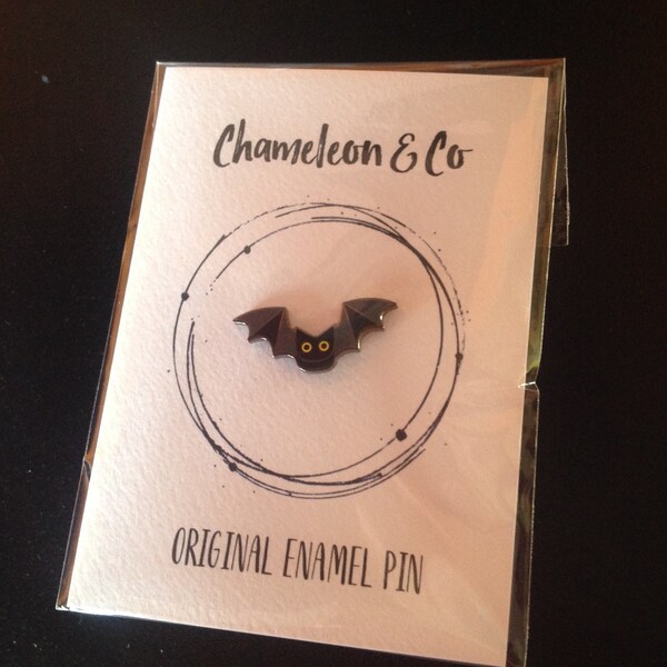 Bat Enamel Pin, Bat Pin, Bat Pin Badge, Bat Badge, Bat Lapel Pin, Bat ...