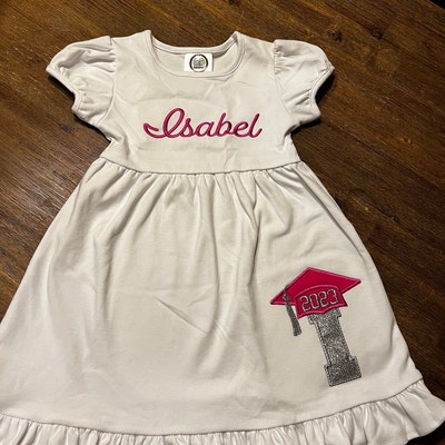 Kindergarten Graduation Dress, Girls Graduation Dress, Toddler Girls ...