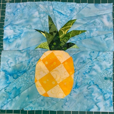 Pineapple Foundation Paper Piecing Pattern FPP, Quilt Block, PDF ...