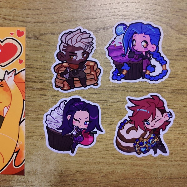 Arcane League of Legends Stickers | 2.5" Vinyl Stickers - Etsy